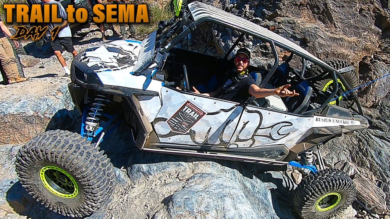 HIGHWAY TO HELL Trail to SEMA 2019 Day 1 - TRR16 - YouTube