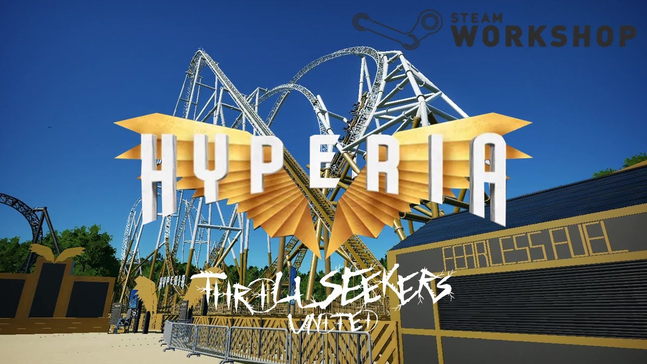 Hyperia - 1:1 Planet Coaster Recreation - ThrillSeekers United - YouTube