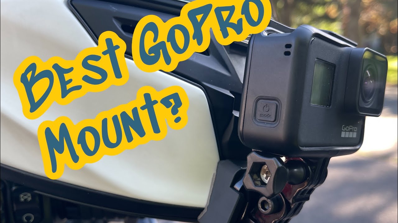 The BEST GoPro Helmet MOTOvlog Chin Mount ! - YouTube