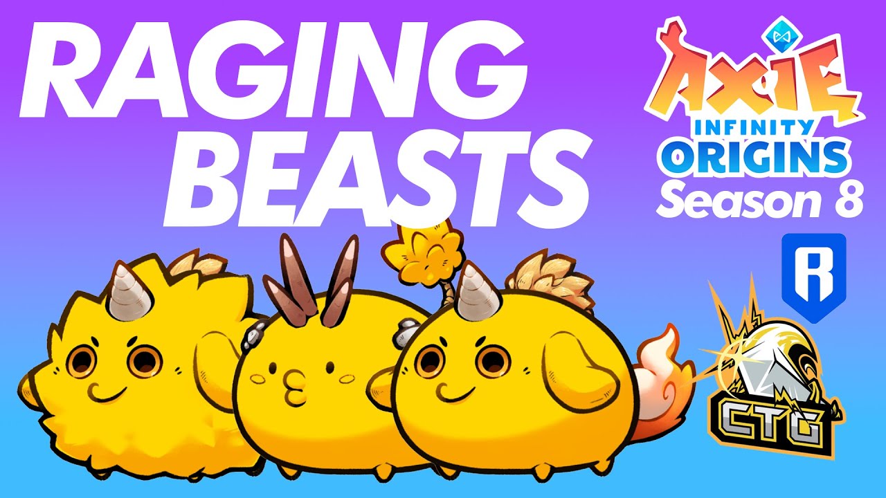 SHIBA RAGING BEAST | S8 | ORIGINS LEADERBOARD | AXIE INFINITY - YouTube