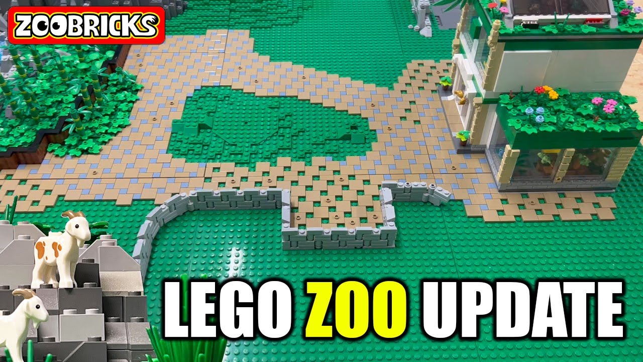 Lego Zoo Room Update - Gift Shop, next Exhibit started! - YouTube