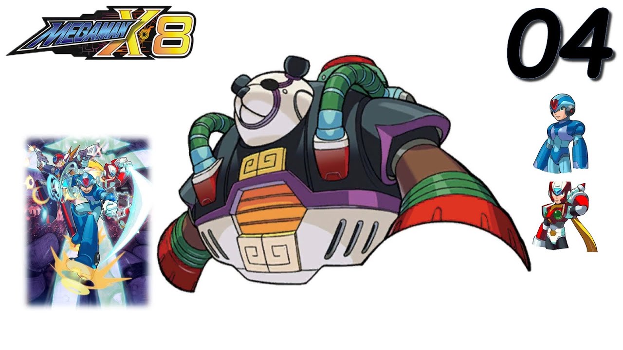 Mega Man X8 - Bamboo Pandamonium Stage - YouTube