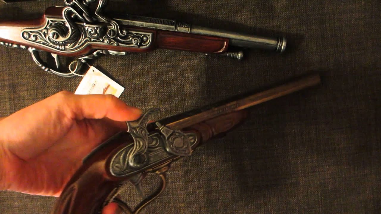 Reproduction Antique Guns - YouTube
