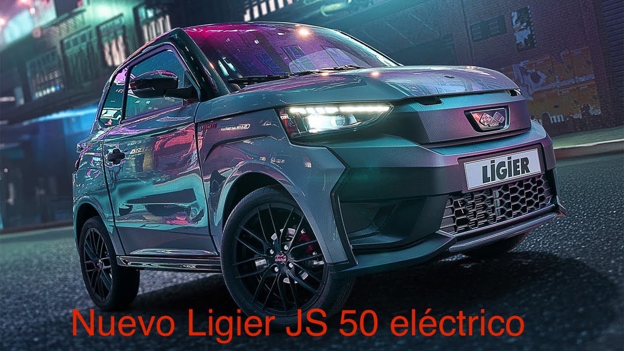 Fotografías Nuevo ligier JS 50 eléctrico - YouTube