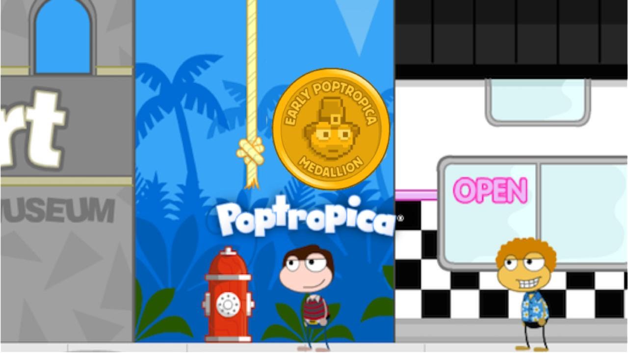 Poptropica - EARLY POPTROPICA - Walkthrough - YouTube