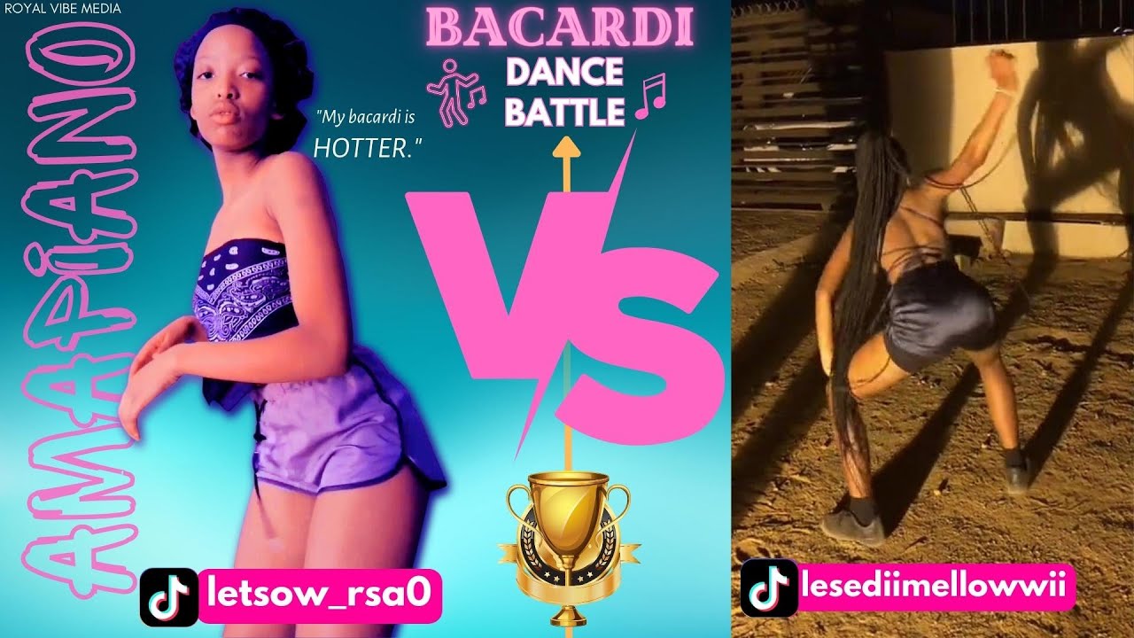 Bacardi Dance Battle: Lesedii Melloww II vs Letsow RSA | Amapiano #dancevideo - YouTube