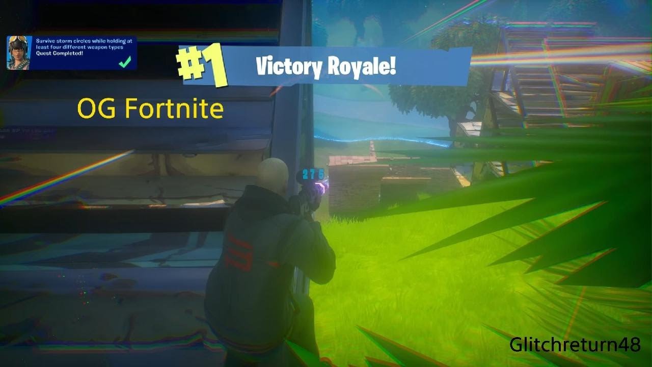 How i got a win in OG Fortnite - YouTube