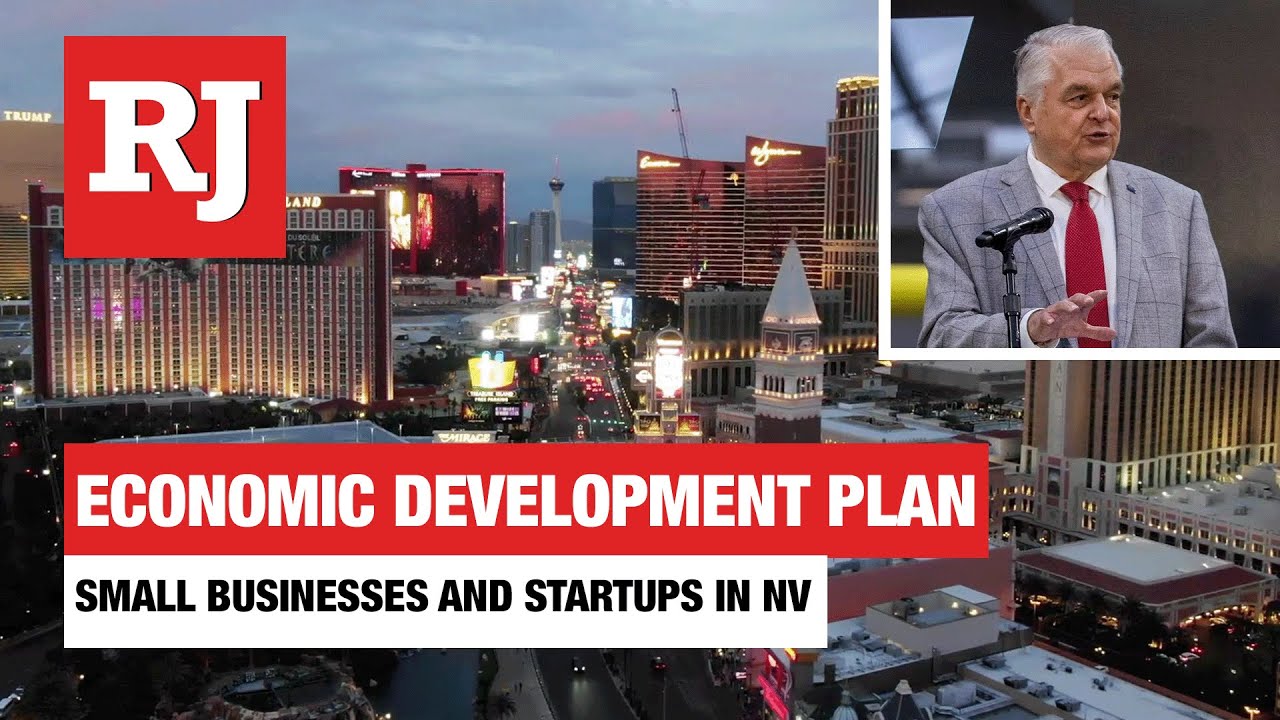 Sisolak, Mayors Unveil Economic Development Plan - YouTube