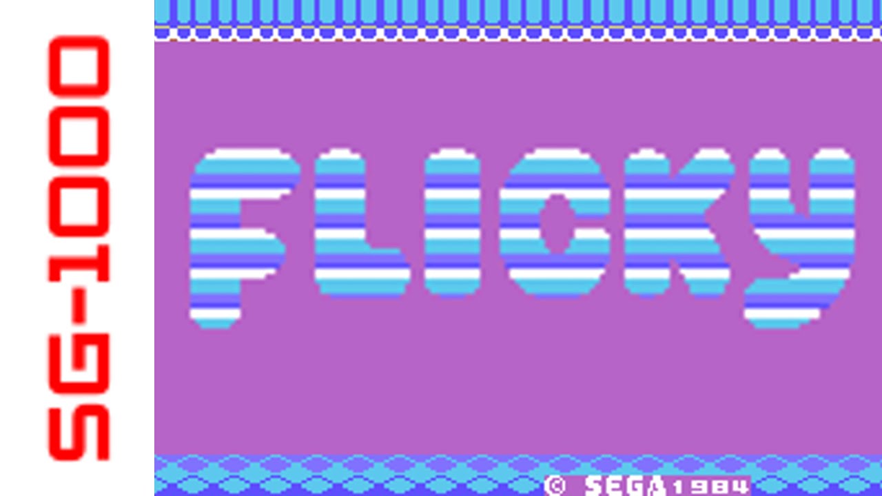 [SG-1000] Flicky (1984) 99 Stage Longplay - YouTube