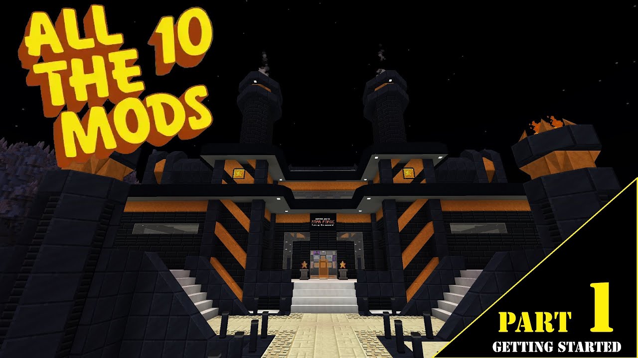 ATM 10: The Star Forge - Part 1 - Getting Started FAST! - YouTube