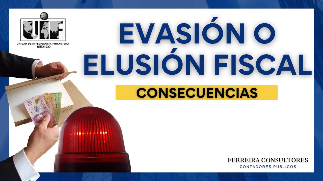 Evasión o Elusión fiscal | Consecuencias - YouTube