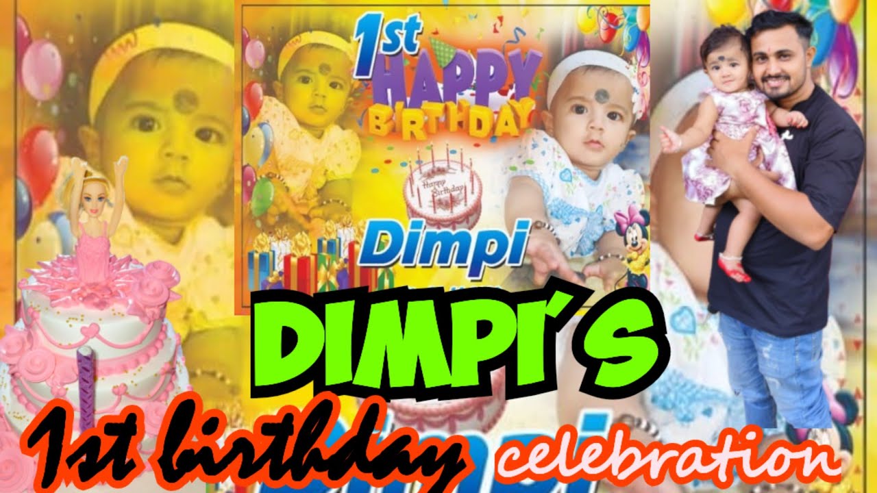 ଆମେ ଚାଲିଲୁ ଗାଁ କୁ//Dimpi's 1st birthday celebration ️Happy Birthday Dimpi ️ - YouTube