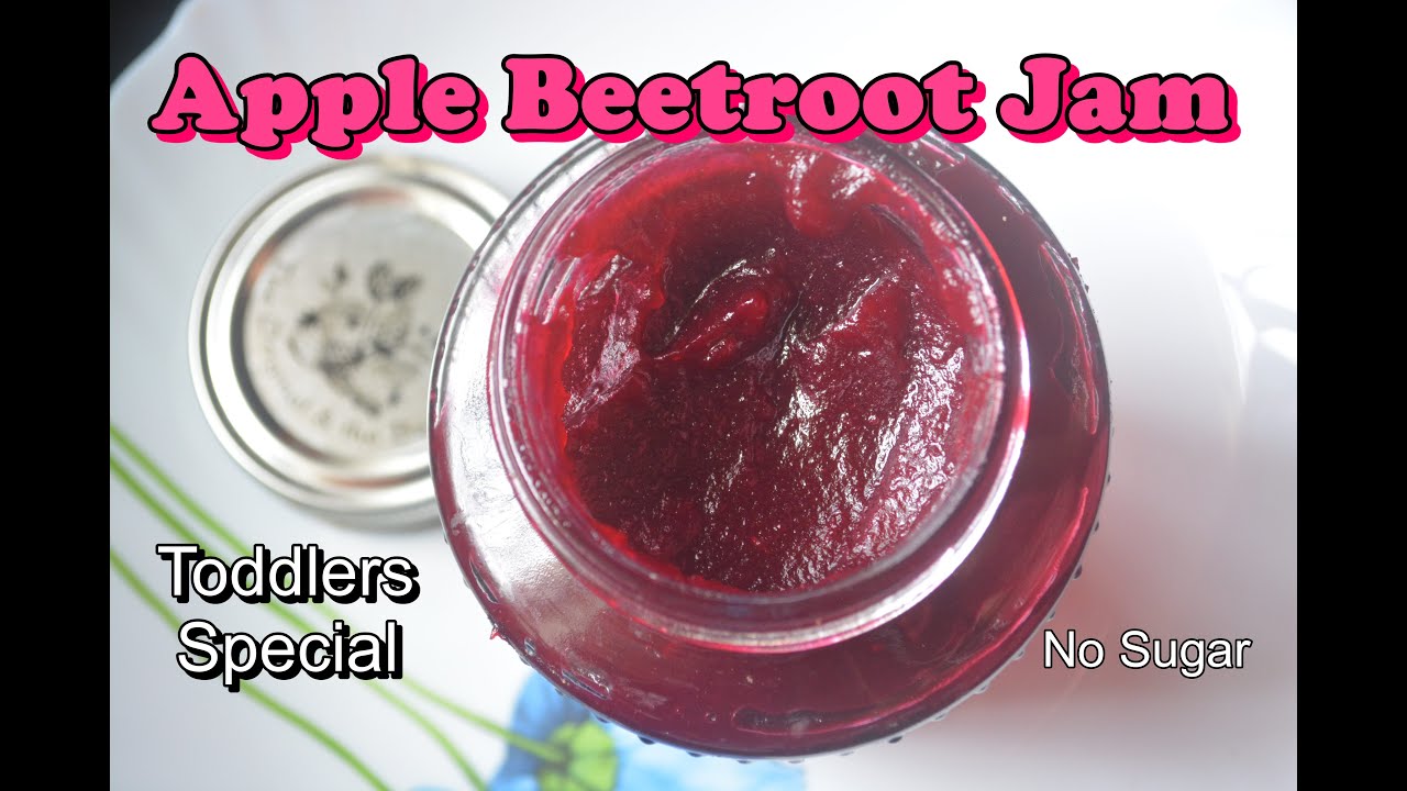 Apple Beetroot Jam | Healthy Jam | Toddler special - YouTube