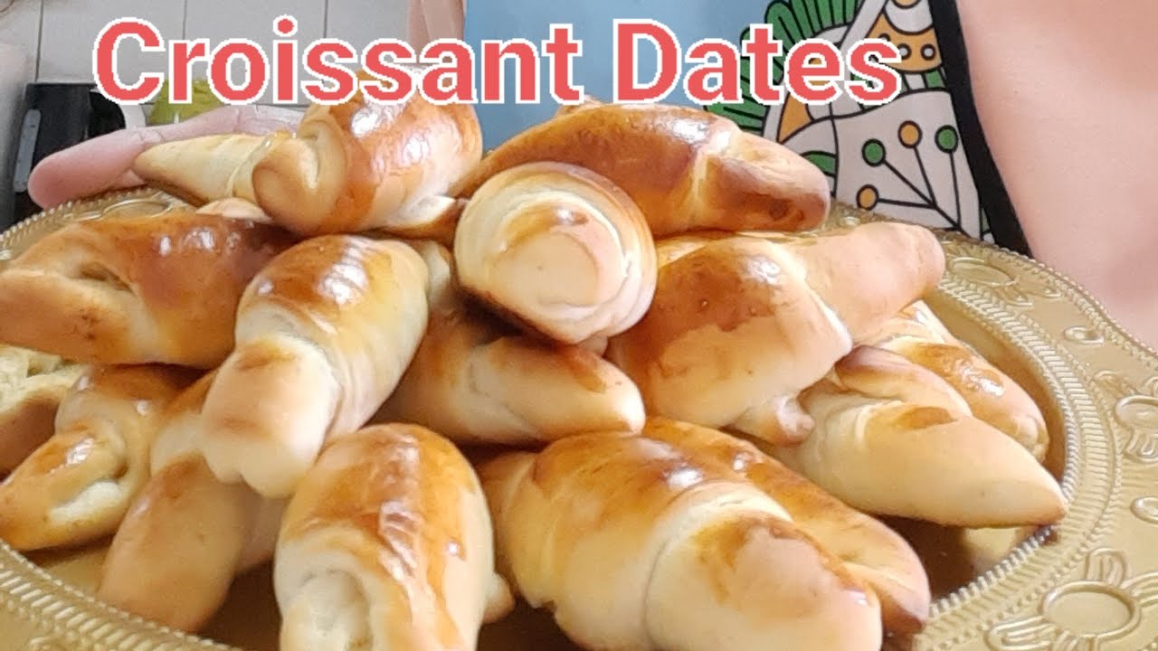 My Homemade Bread || Croissant Dates @thelmaubagofwvlog2085 - YouTube