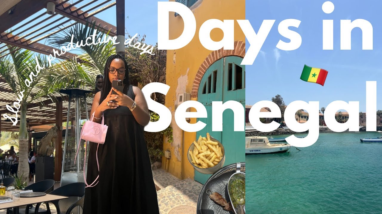 Slow days in Senegal vlog | working out, Goree island visit, lunch ...