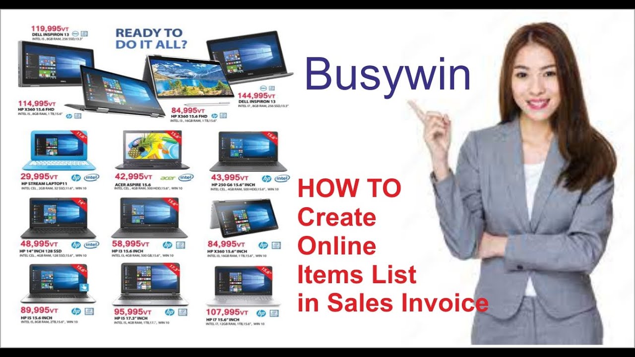 #BUSYWIN online product store CREATION IN EASY STEPS - YouTube