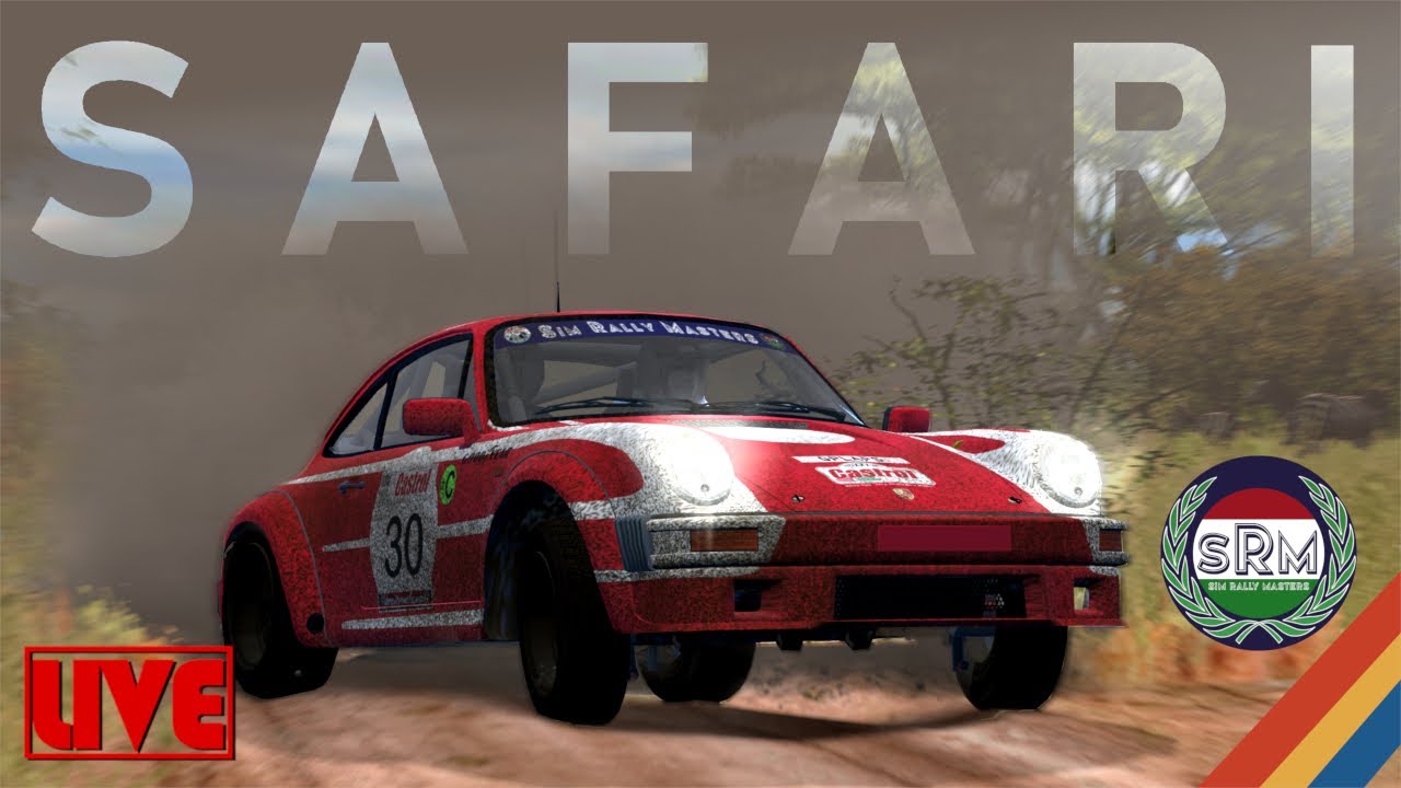 Safari Rally Day 1 - Round 2 Sim Rally Masters 2023 - YouTube