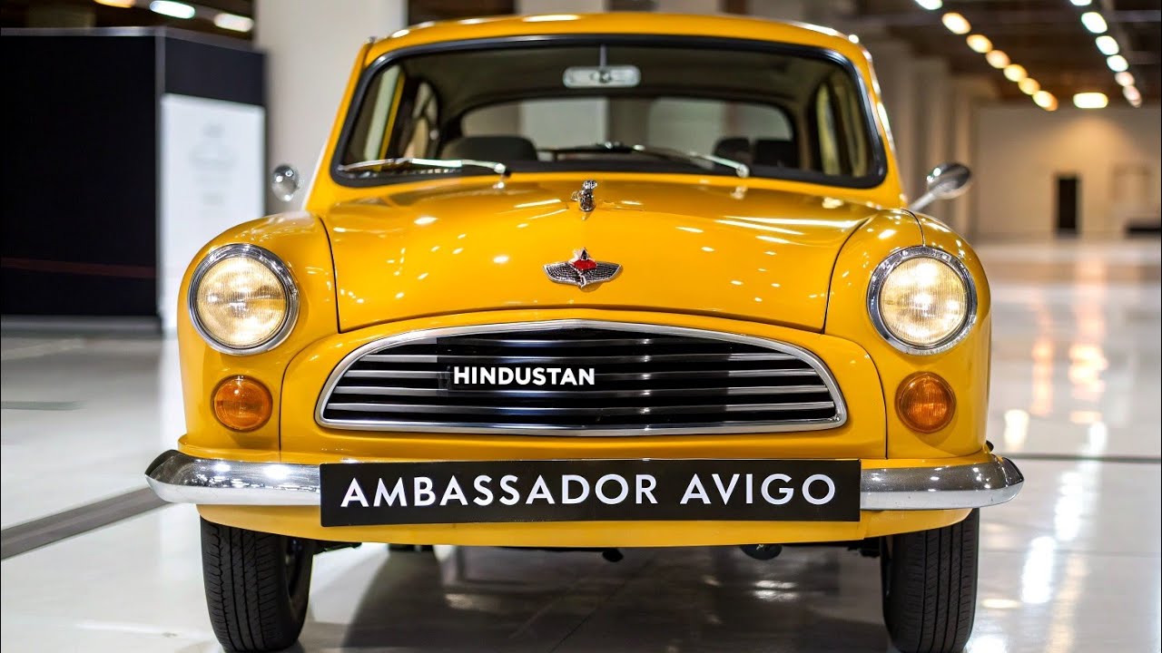 2025 Hindustan Ambassador Avigo: A Perfect Blend of Legacy and ...
