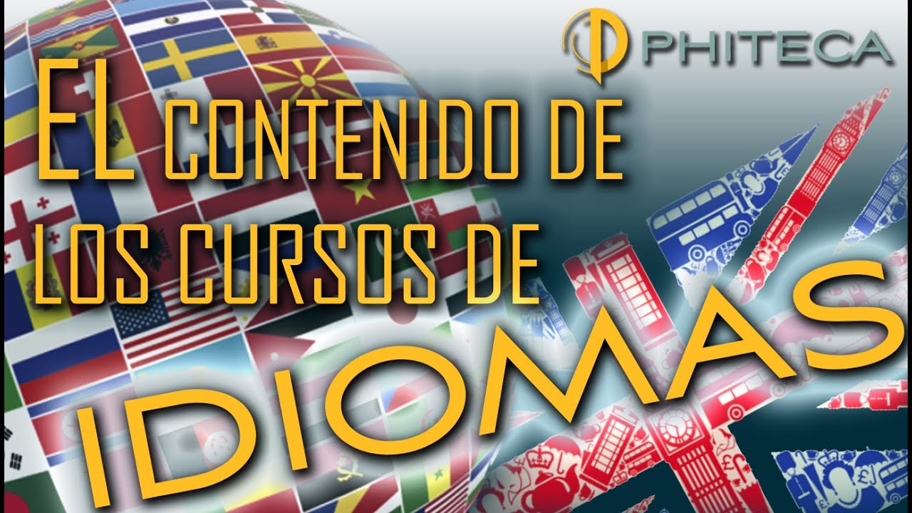 Que contiene un curso de idiomas en Phiteca.es - YouTube