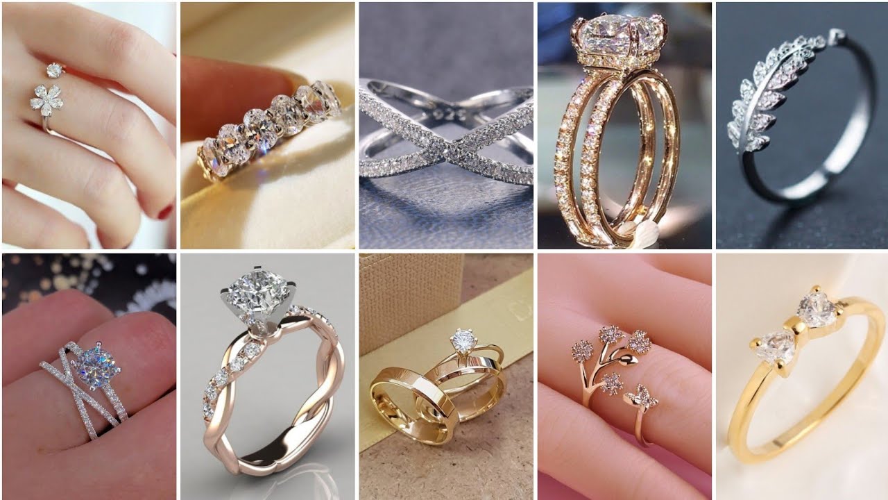 Diamond Ring 💍||Engagement ring || Wedding diamond Ring designs ideas ...
