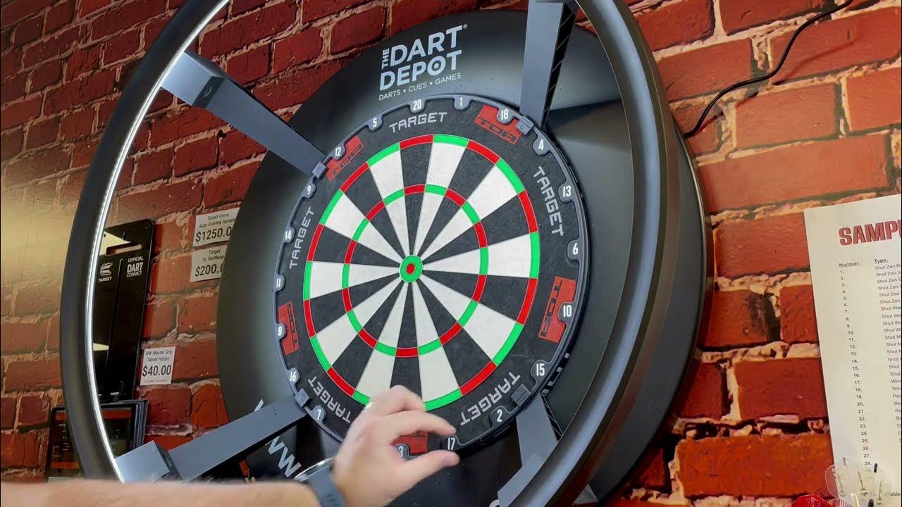 Target Darts TOR Dartboard - YouTube