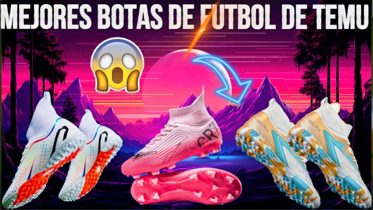 TOP 3 Mejores Botas de Fútbol de Temu 2026 ⚽ Calidad, Comodidad y ...