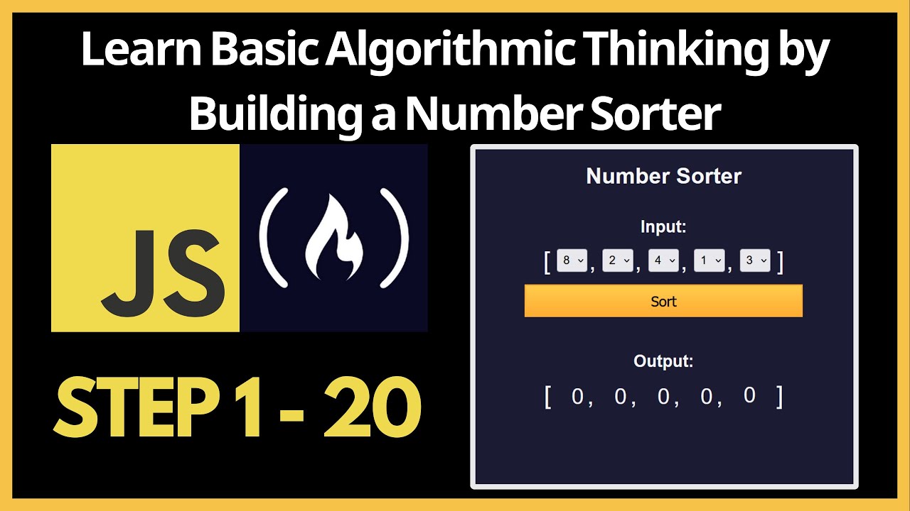 Learn Basic Algorithmic Thinking By Building A Number Sorter Step 1