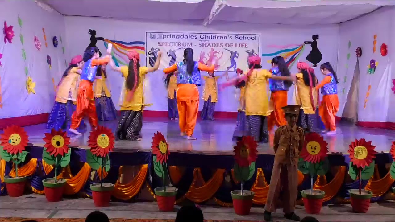 Springdales Children's School, Kota. Annual Function (19-20), Dance on ...