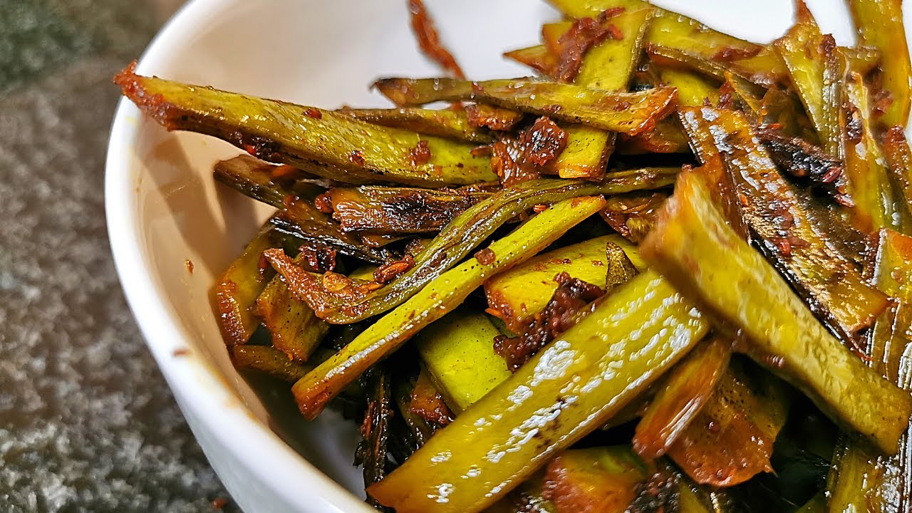 Guvar Beans / Tiny Beans Fry Recipe Made Simple and Easy!! - YouTube