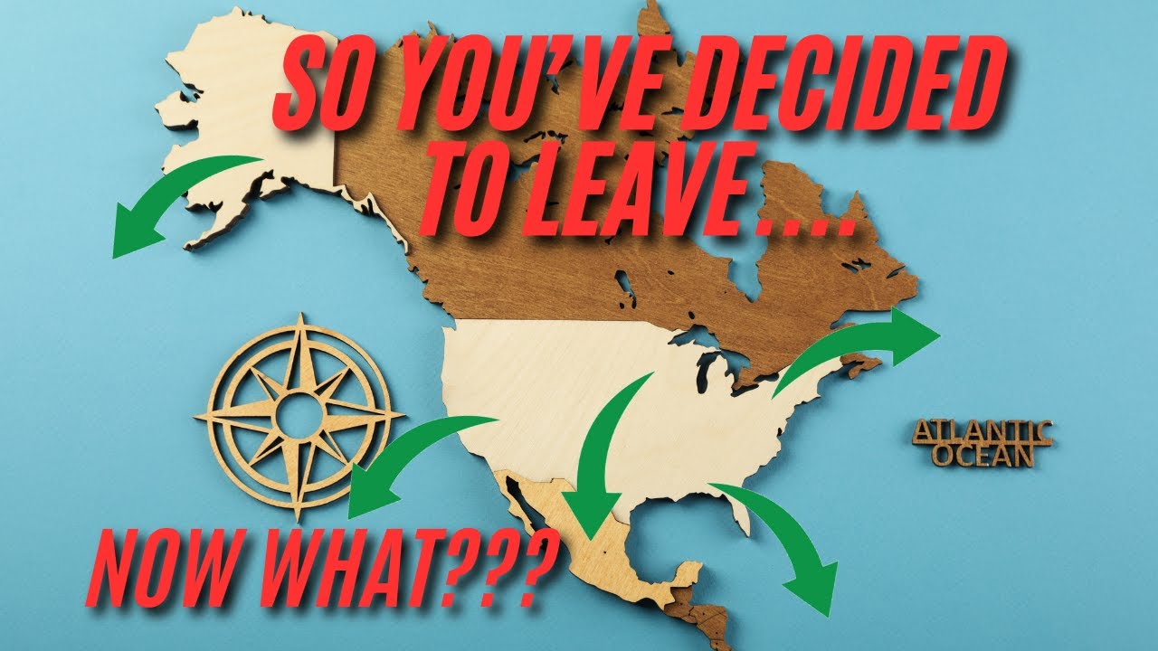 TIME TO LEAVE THE UNITED STATES?! How To Become An Expat! - YouTube