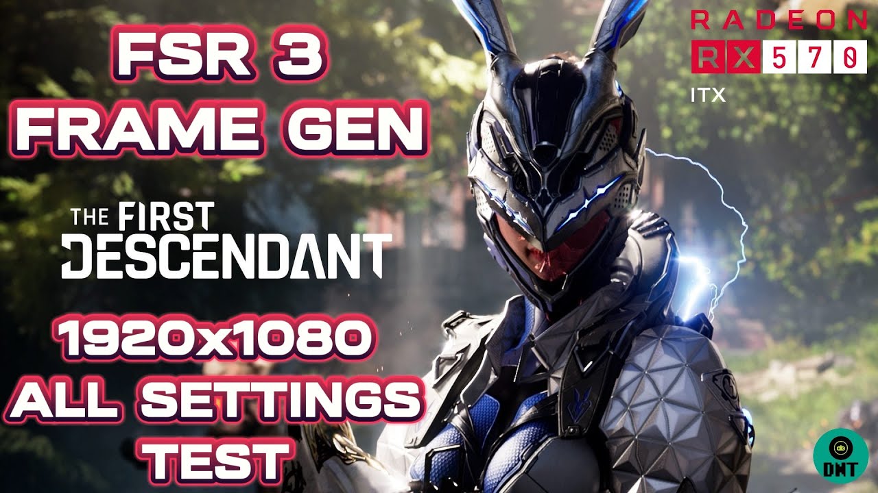 The First Descendant - FSR 3 - Frame Generation Test - Rx570 benchmark ...