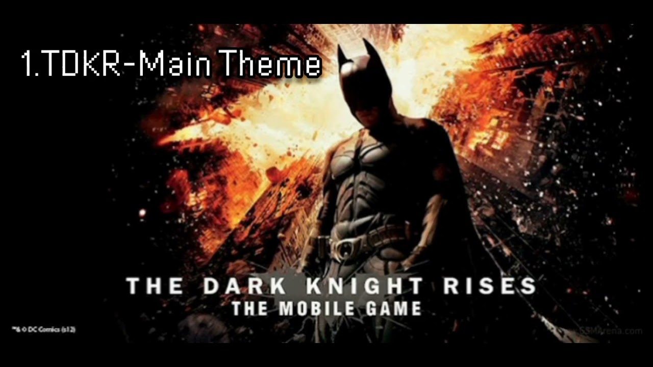 Batman : The Dark Knight Rises Game OST- 1.Main Theme - YouTube