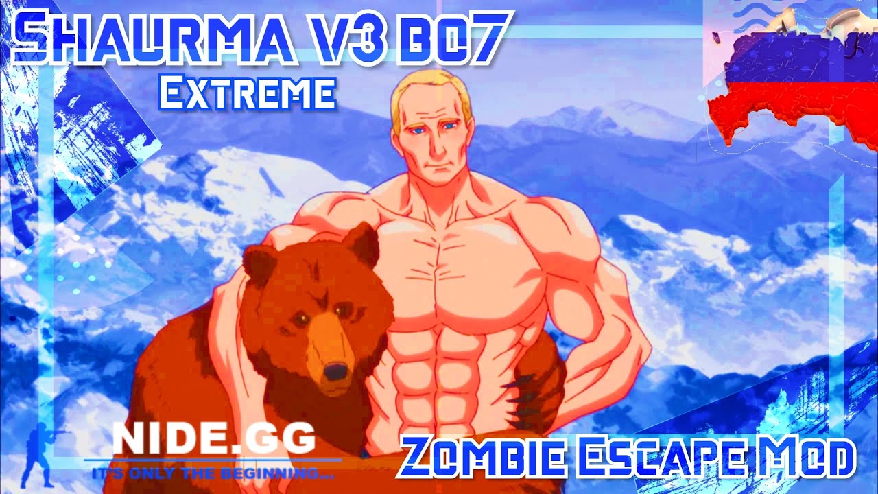 CS:Source / Zombie Escape Mod / ze_Shaurma_v3_b07【+BOSS Putin】/ Extreme ...