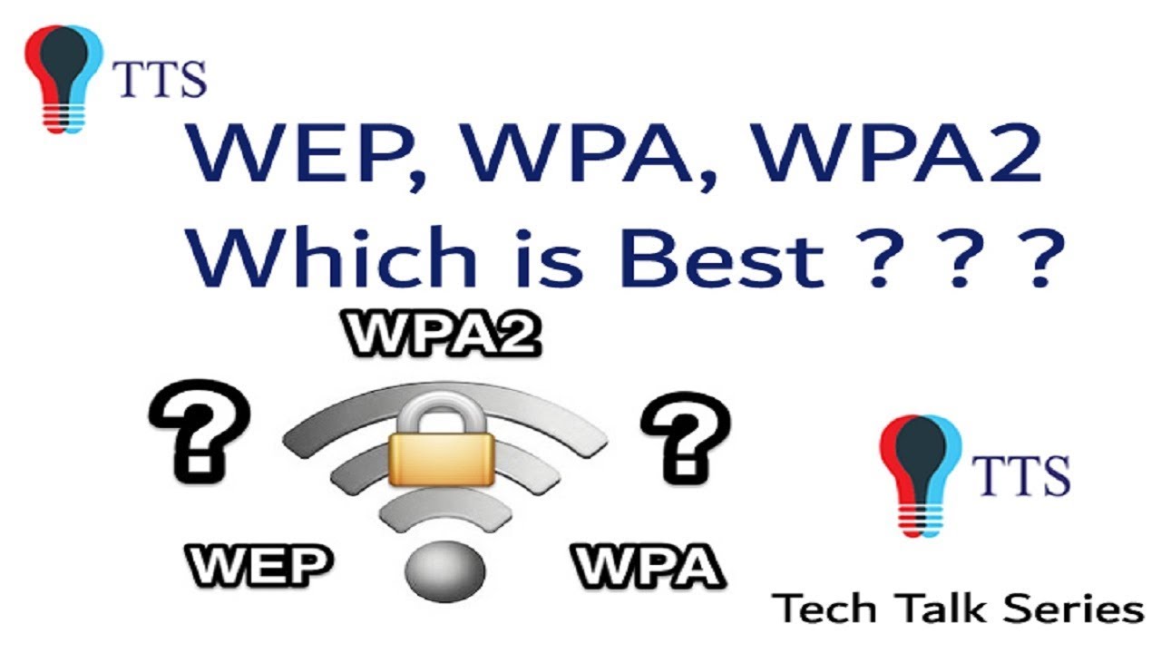 WEP, WPA, and WPA2 ? Which Is Best? - YouTube