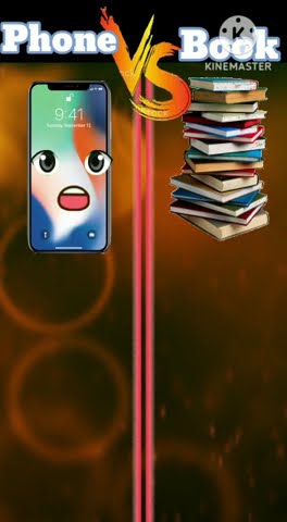 Mobile Phone vs book #short #reel #comment #IPhone #book lovers # ...