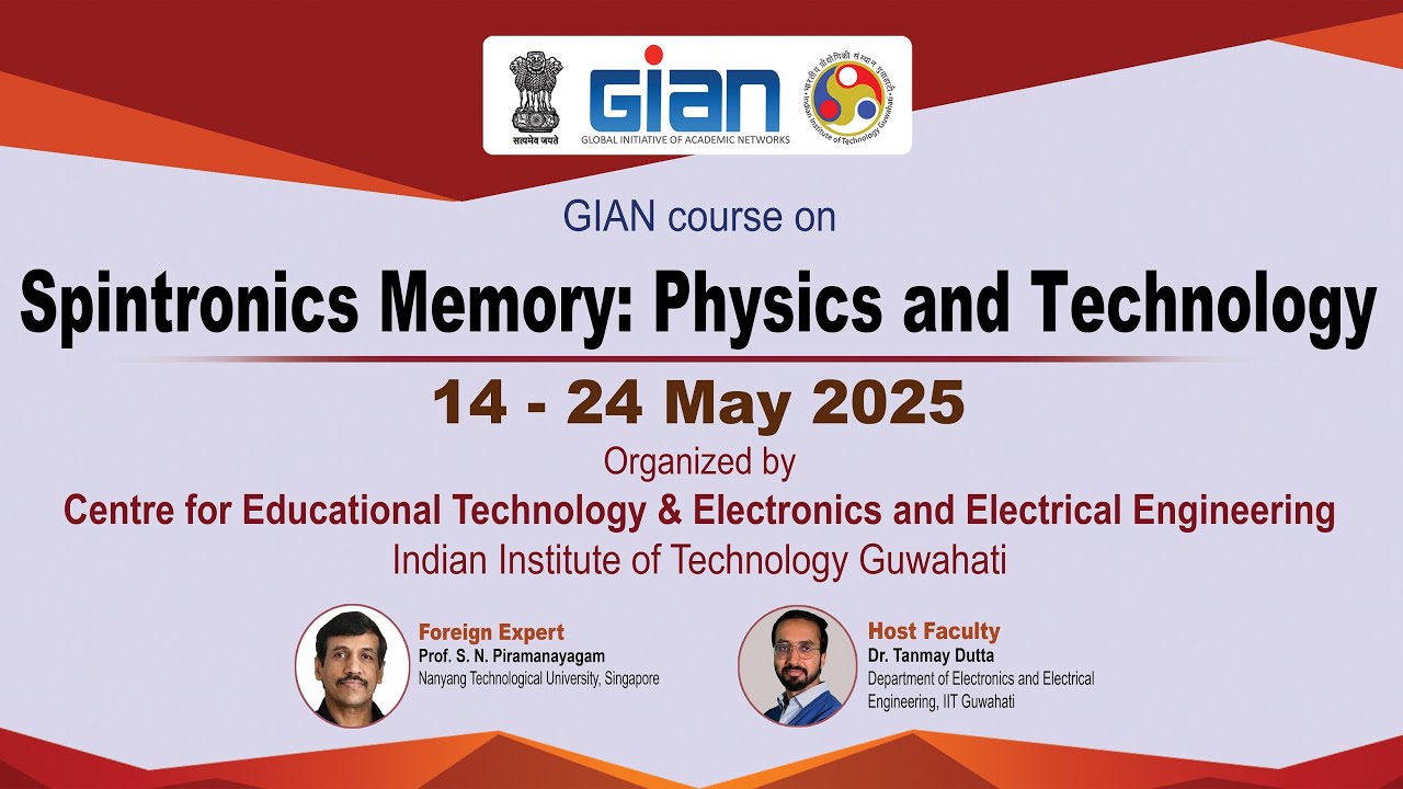 Day 10: Spintronics Memory: Physics and Technology - YouTube