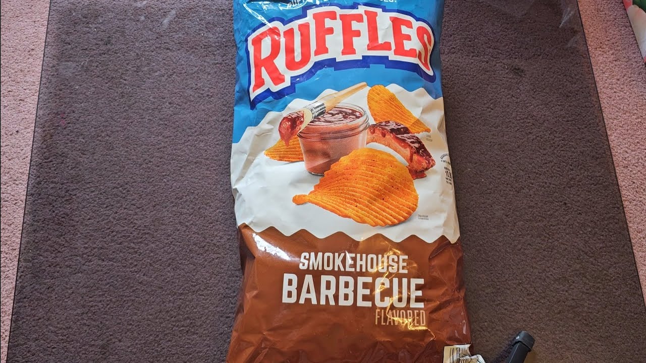 Costco Sale Item Review Ruffles Smokehouse Barbecue BBQ Flavored Taste ...