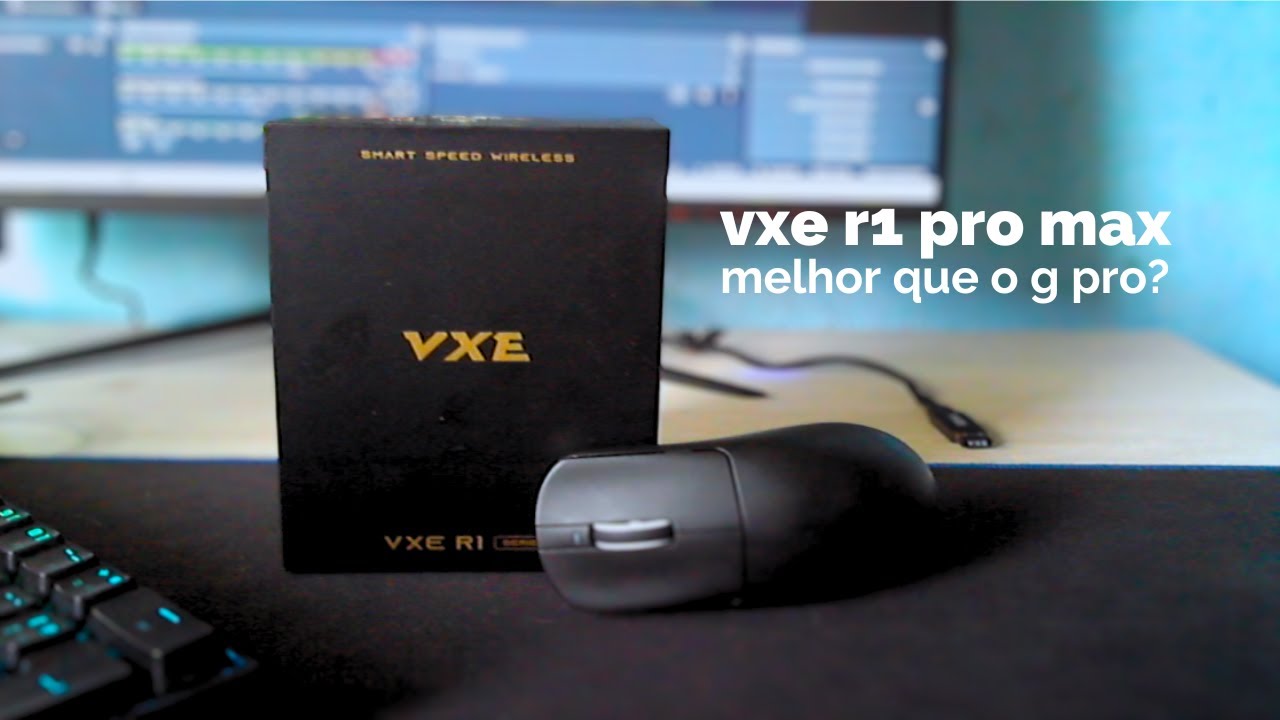 O melhor mouse custo beneficio hoje? VXE Dragonfly R1 Pro Max Wireless ...