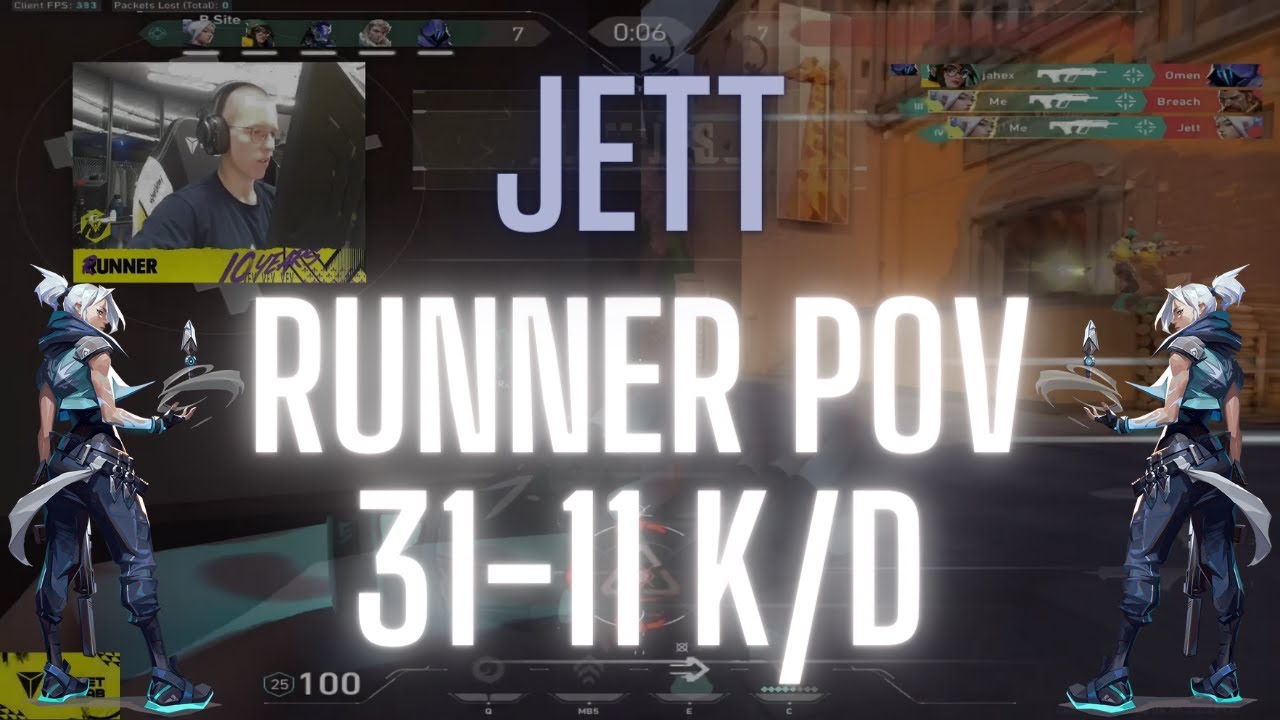 Vitality runneR POV Jett on Ascent 31-11 K/D (VALORANT Pro POV) - YouTube