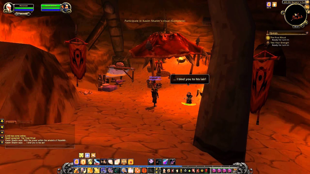 Quest 589: The Final Ritual (WoW, human, paladin) - YouTube