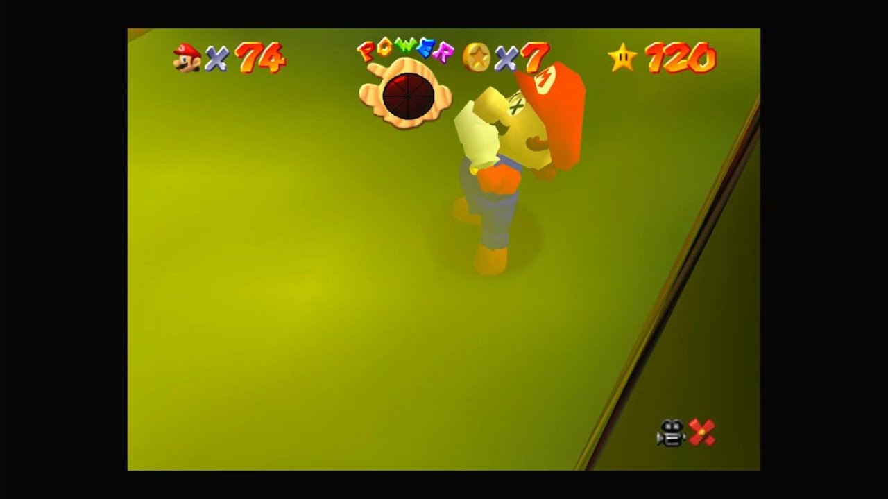 Super Mario 64: Death by Toxic Cloud - YouTube
