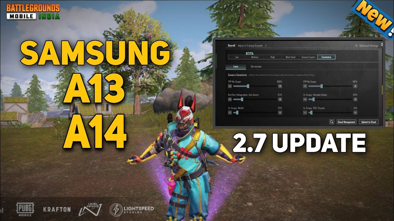 Samsung Galaxy A13,A14 Sensitivity Settings New Update 2023 - YouTube