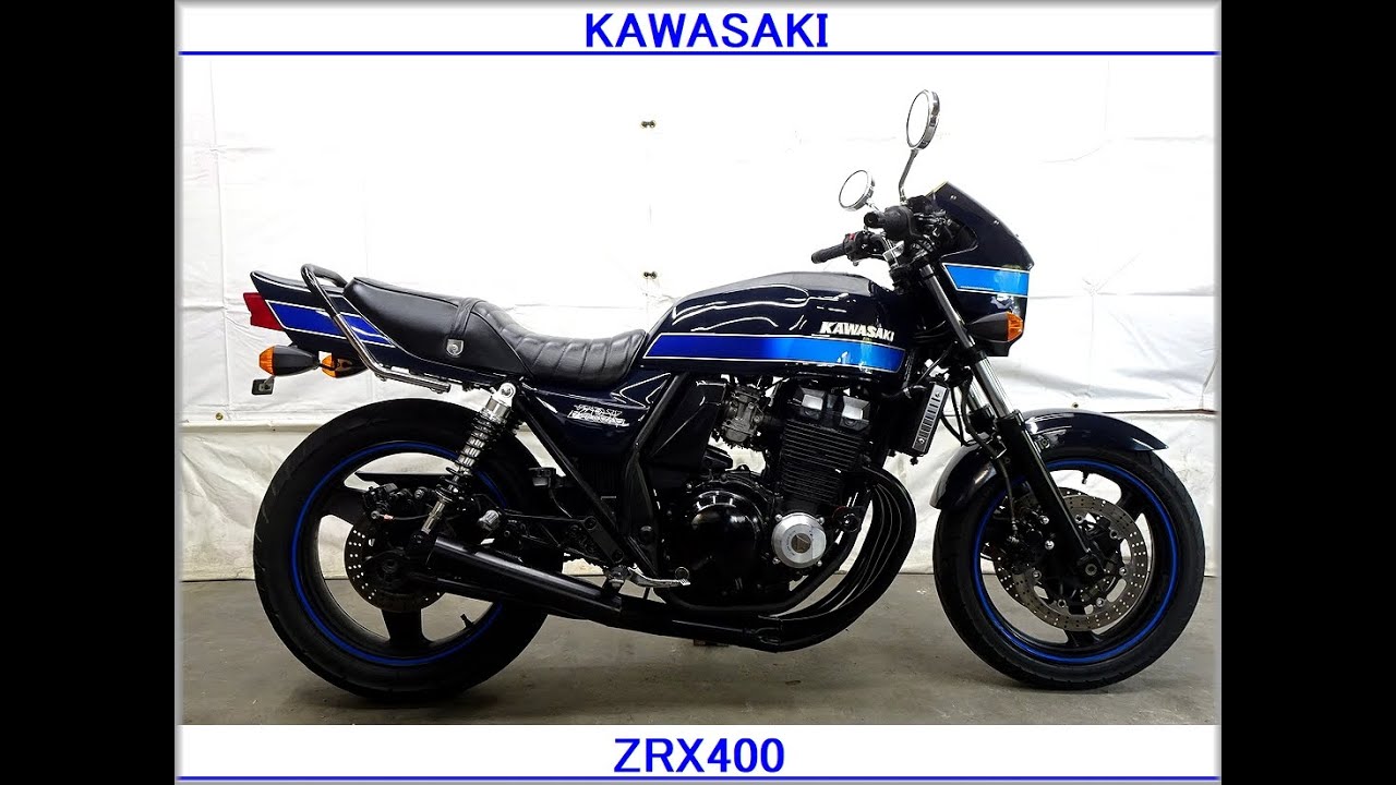 カワサキ KAWASAKI ZRX400 激渋濃紺のE4カラー！各部ブラックアウト決まった一台！激渋濃紺E4カラー 残車検有 新品ショート装着済 BEET キマッたこの一台 ご成約有難うござい ...