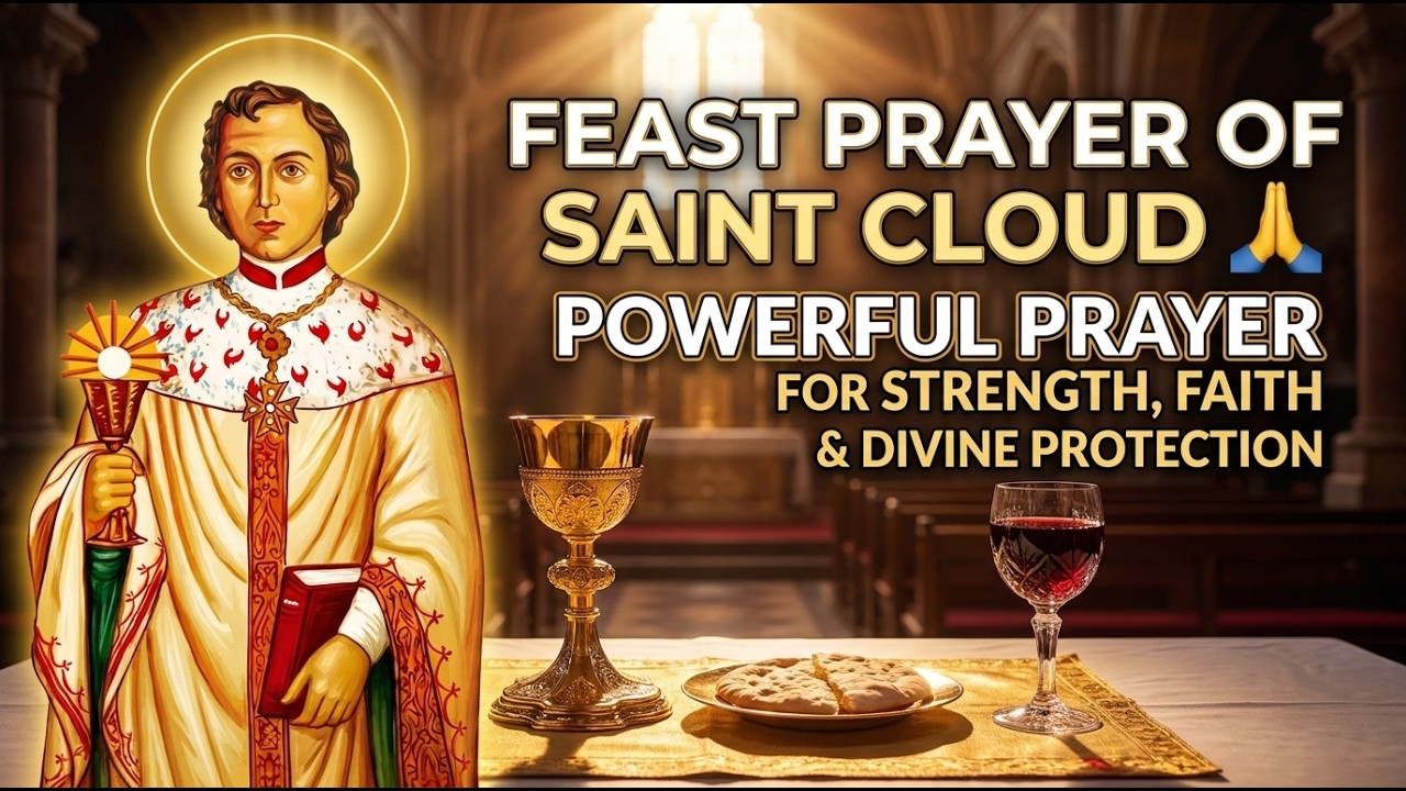 Feast Prayer of Saint Cloud | A Prayer for Strength, Faith, and Divine ...