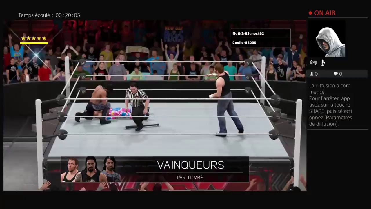 Diffusion PS4 en direct de Negan hart - YouTube