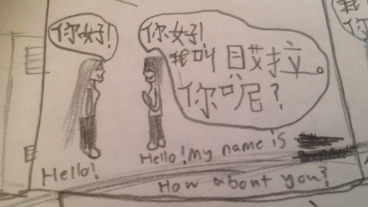 comic strip Chinese Girl - YouTube
