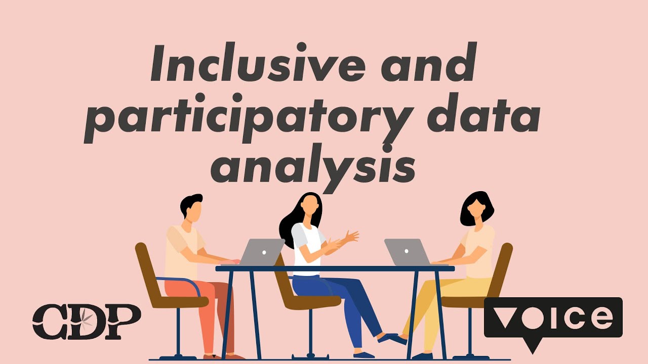 Inclusive and participatory data analysis - YouTube