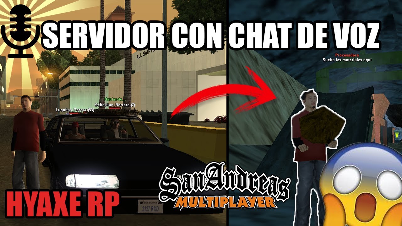 ¡ESTE SERVIDOR ES EL FUTURO DE SAMP! 😮🔥| HYAXE ROLEPLAY | (SAMP) | (SAN ...