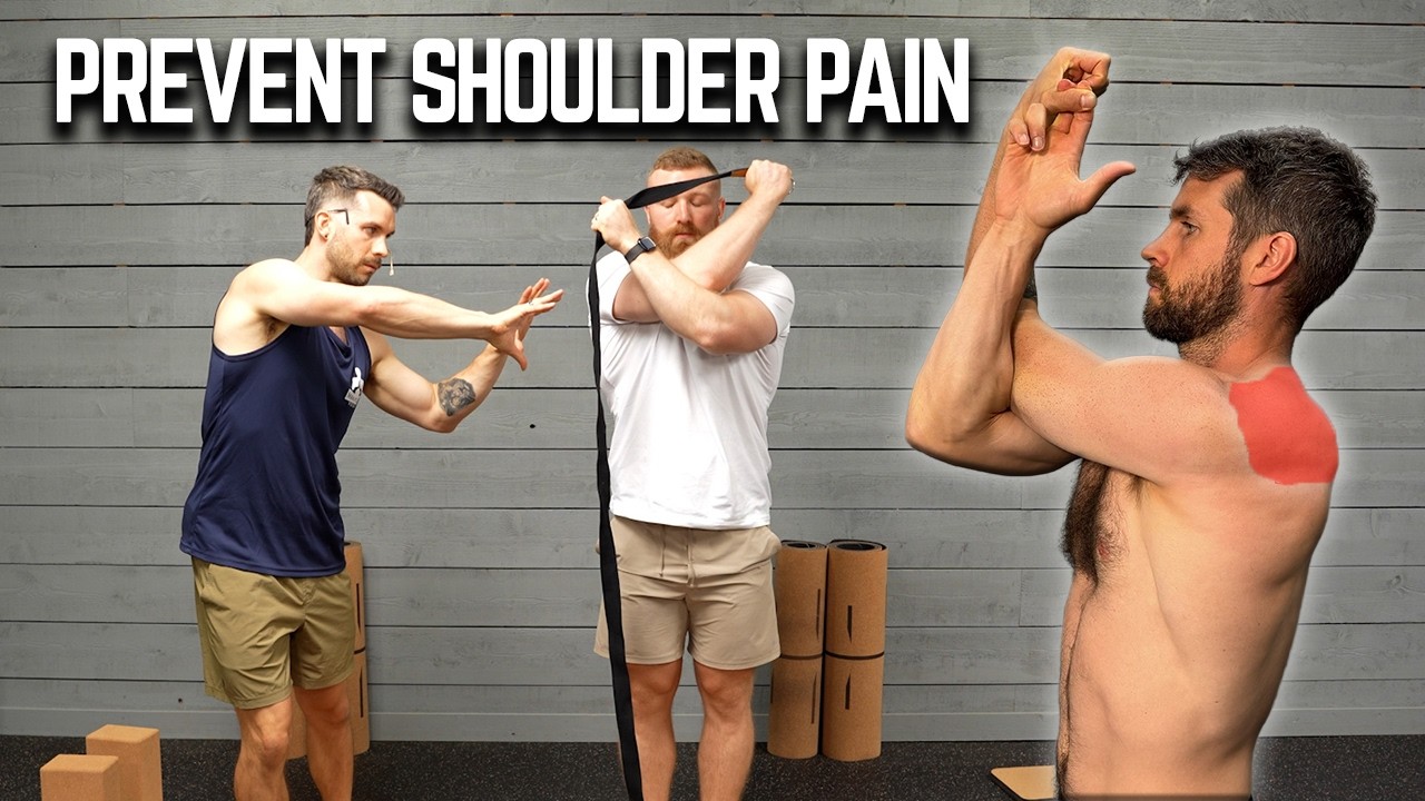 STOP Shoulder Pain With 3 Simple Poses - YouTube