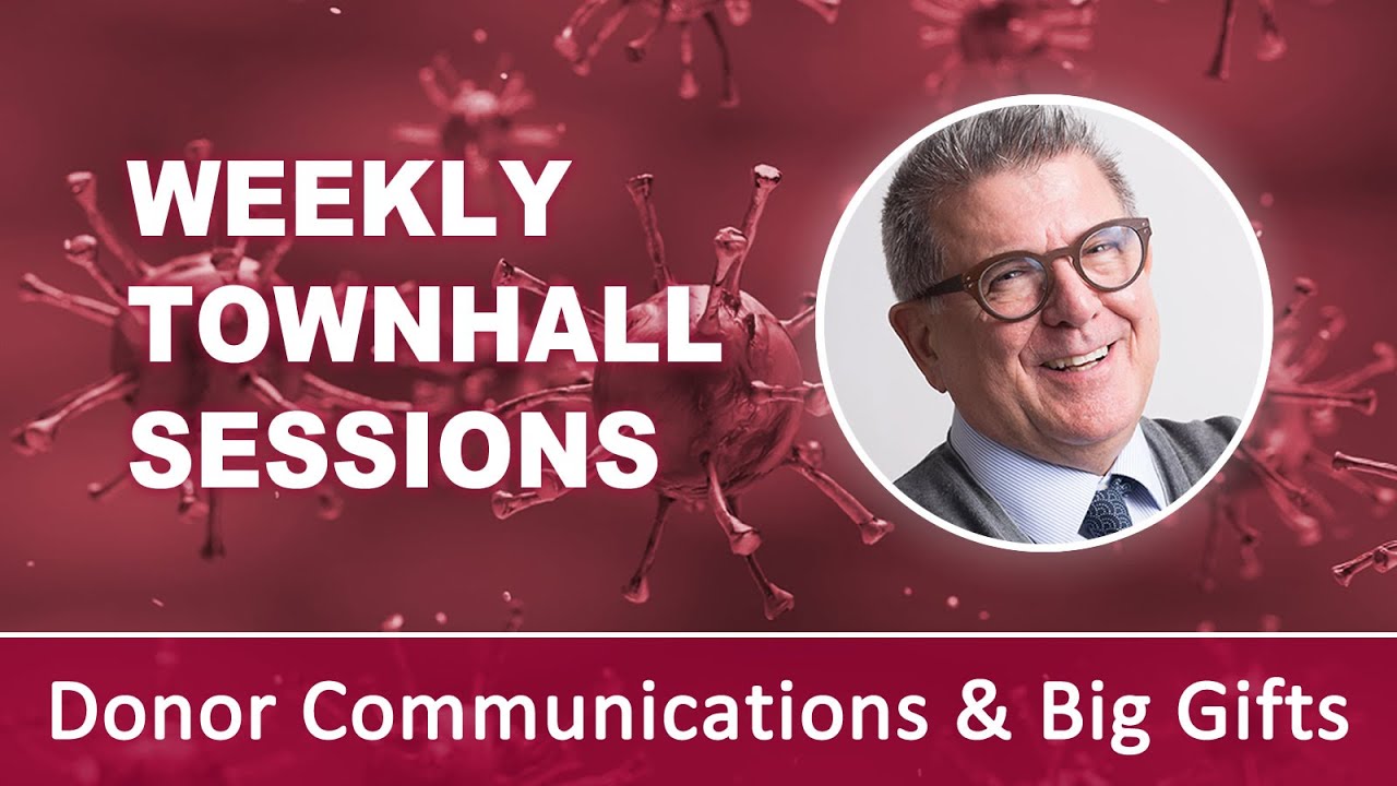 Coronavirus Townhall: Tom Ahern on Donor Communications - YouTube